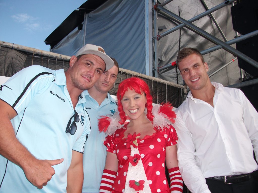 Fairy Wishes with Cronulla Sharks NRL Players Beau Ryan, Chris ...